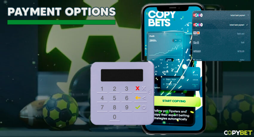 CopyBet | Withdrawal and Deposit